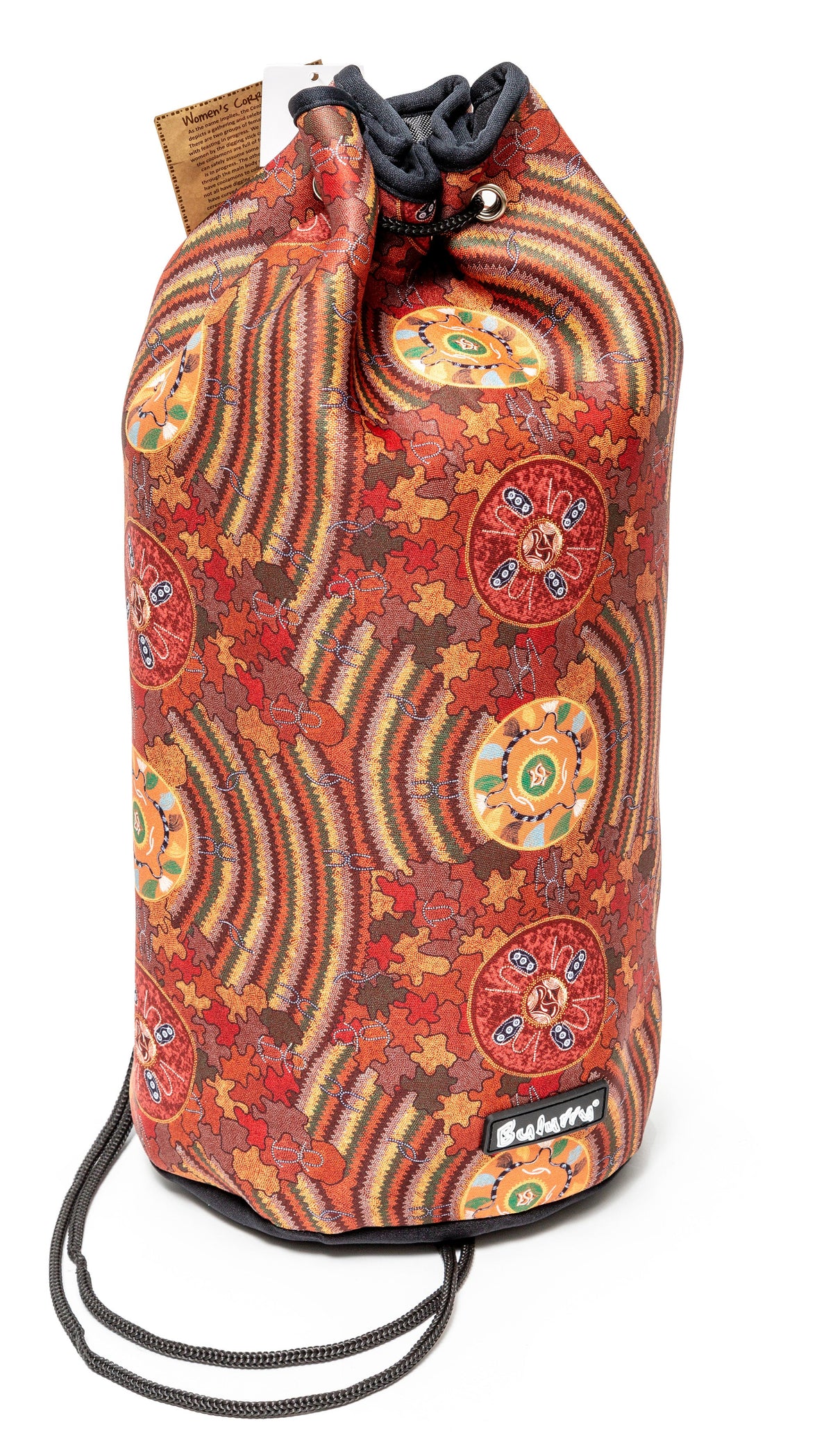 Bush Tucker Drawstring Bag - Art Down Under — Bulurru Shop