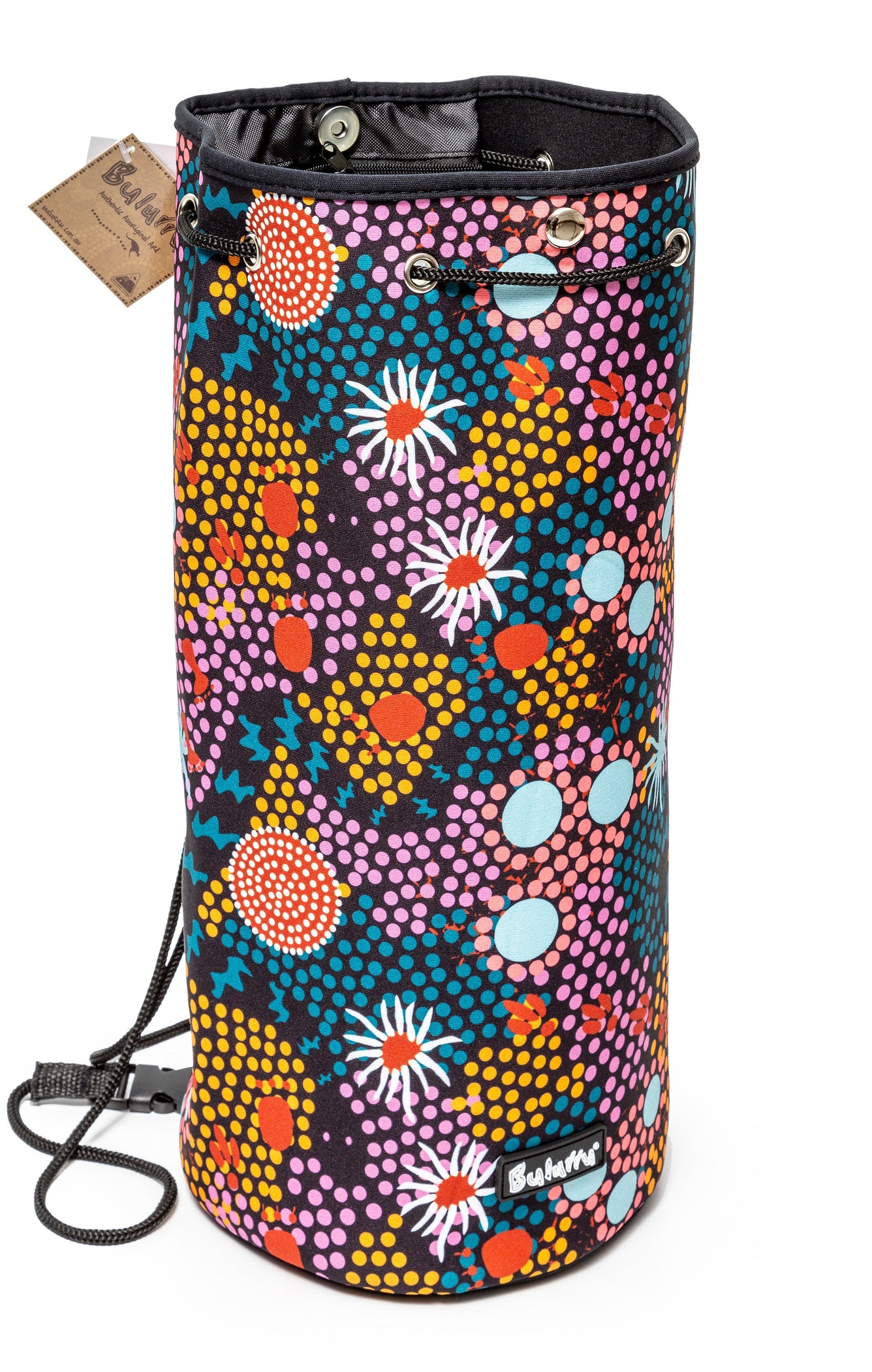 Bush Tucker Drawstring Bag - Art Down Under — Bulurru Shop