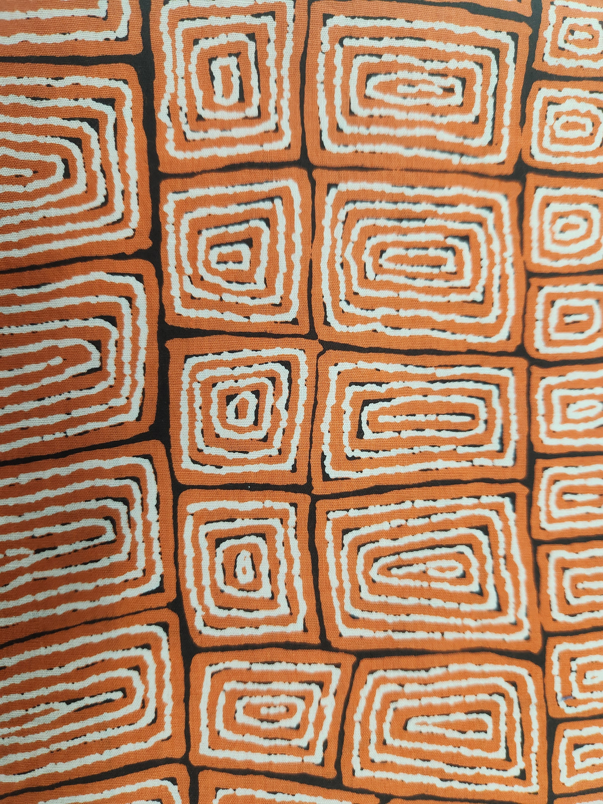 Gari Dari Aboriginal Pattern COTTON Fabric Per Metre - Thomas Tjapaltj ...