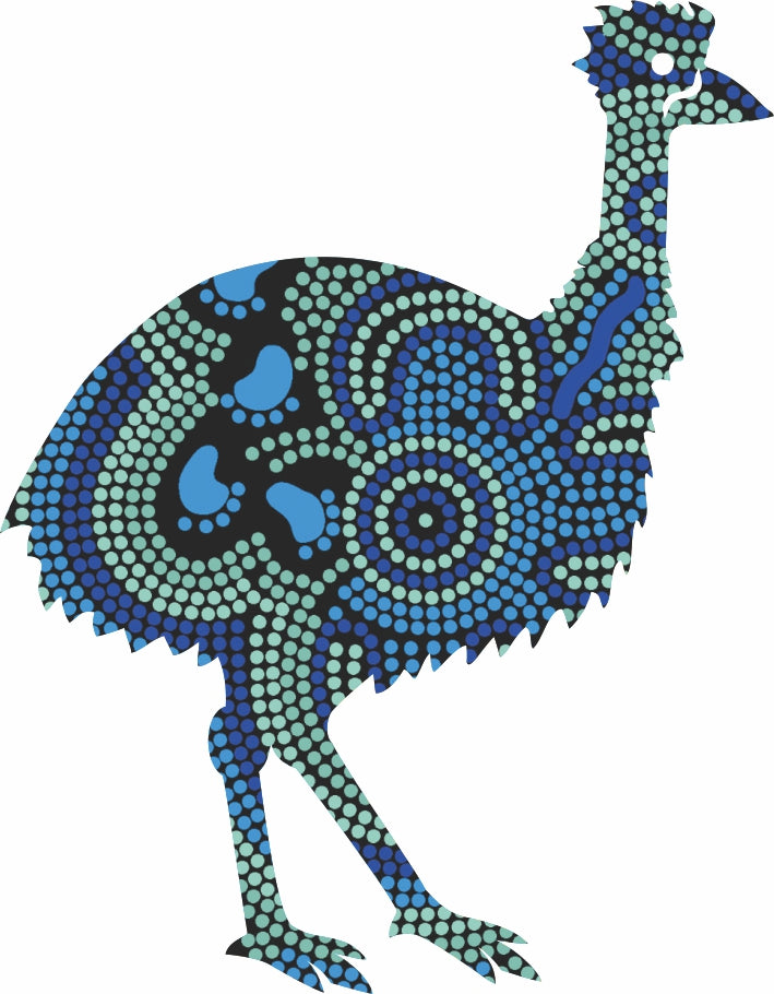 Emu Wooden Magnet (Australian Made) - On Walkabout By Karen Taylor ...