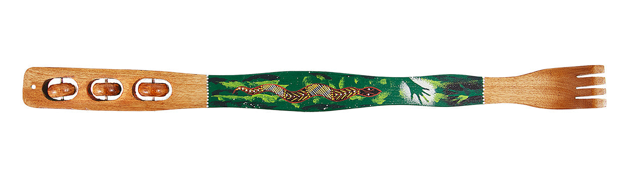 Wooden Back Scratcher - Snake By Louis Enoch — Bulurru Shop