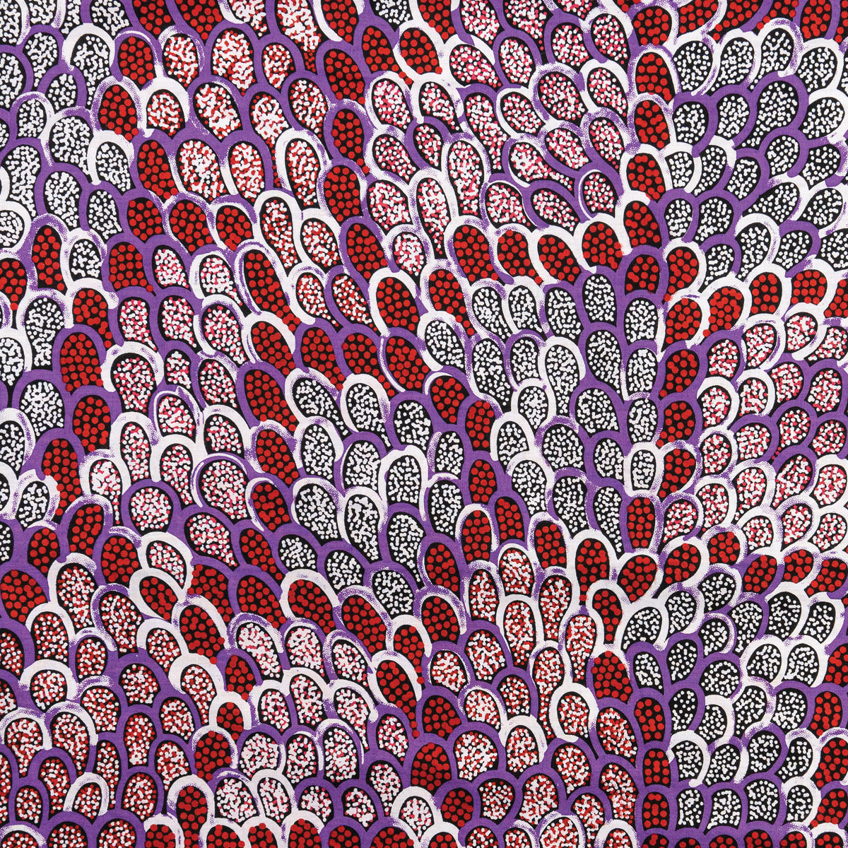 Gari Dari Aboriginal Pattern COTTON Fabric Per Metre - Cindy Wallace P ...