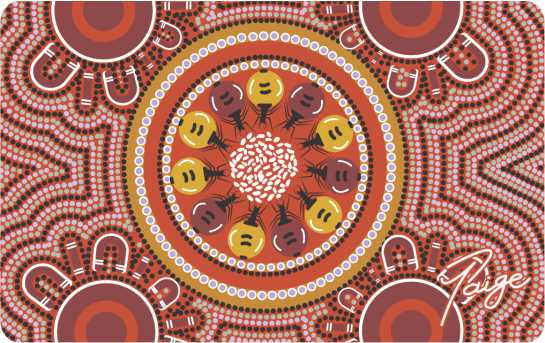 Flexi Magnet - Digging For Tjala (Honey Ants) By Tanita Paige — Bulurru ...