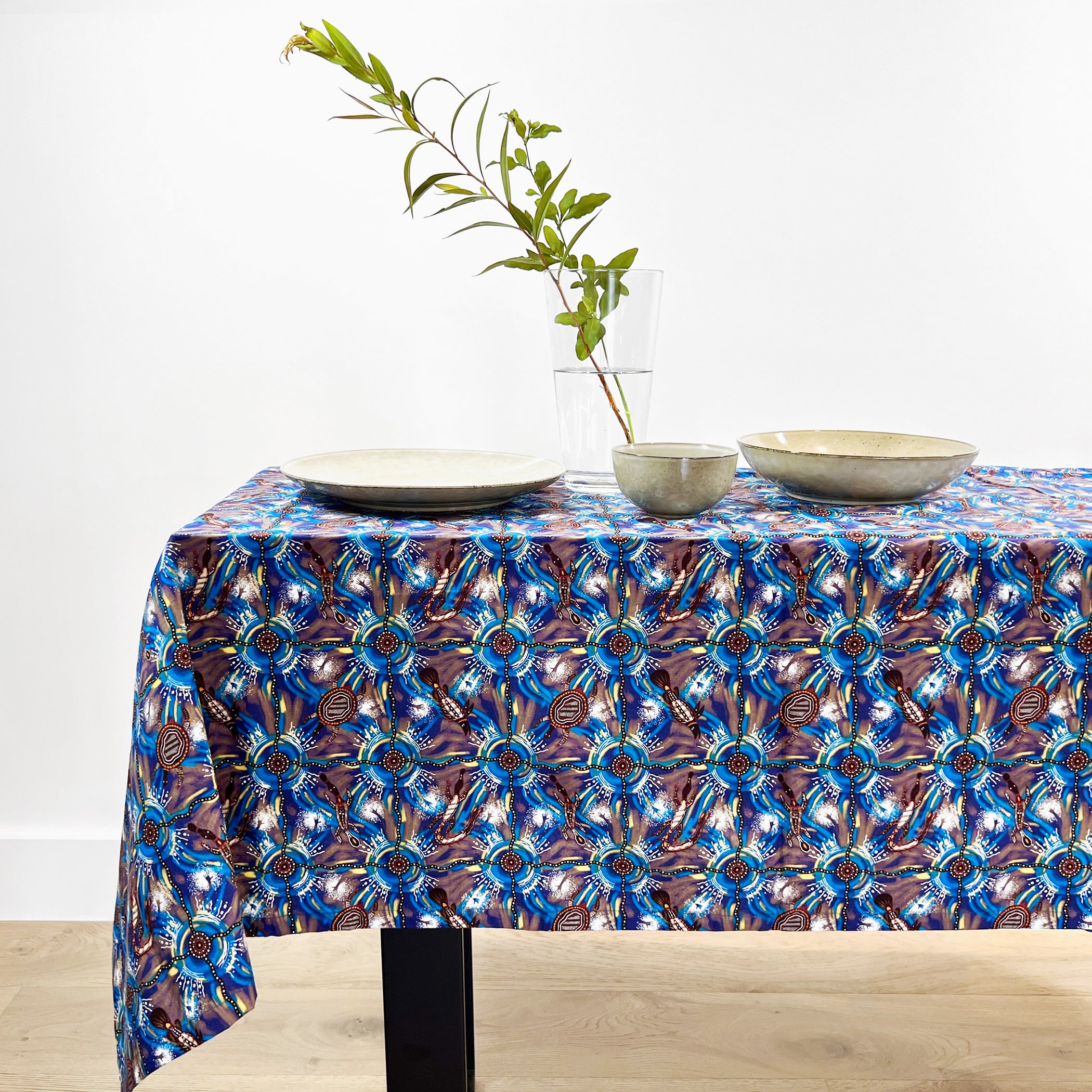 Buy Aboriginal Tablecloth Online | Rectangle Tablecloth Australia ...