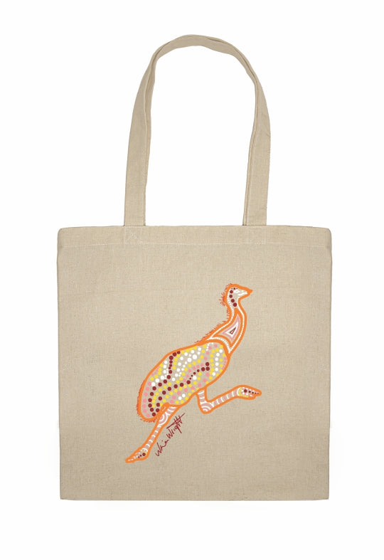 Shopping Tote Bag - Garrdi (Emu) By Nina Wright — Bulurru Shop