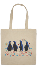 Shopping Tote Bag - Fairy Penguins By Wendy Pawley — Bulurru Shop