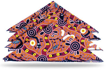Buy Aboriginal Napkins Online | Cotton Napkins & Serviettes Australia ...