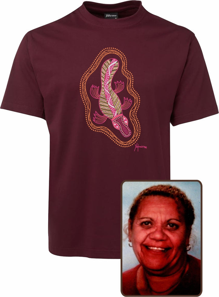 T Shirt ADULT Regular Fit - Debbie Scott, Platypus Design — Bulurru Shop