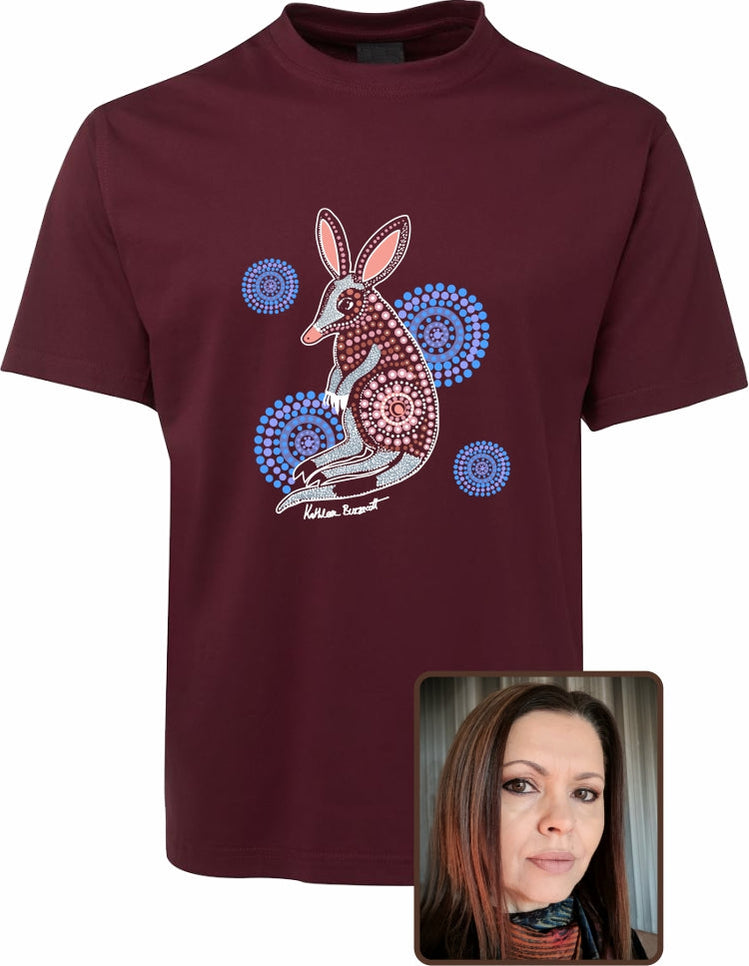 T Shirt ADULT Regular Fit - Kathleen Buzzacott, Bilby Design — Bulurru Shop