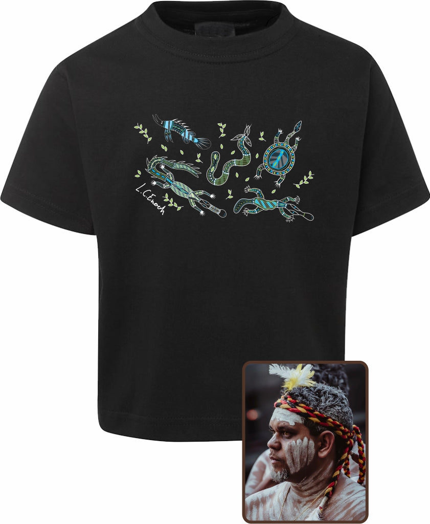T Shirt Kids Regular Fit - Louis Enoch, Freshwater Totems Design ...