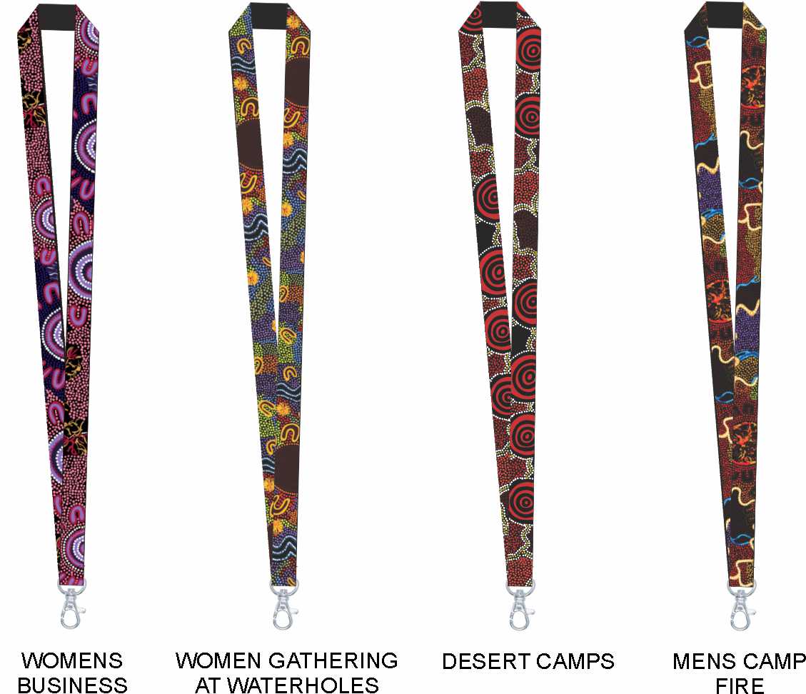 Merryn Apma Aboriginal Lanyards — Bulurru Shop