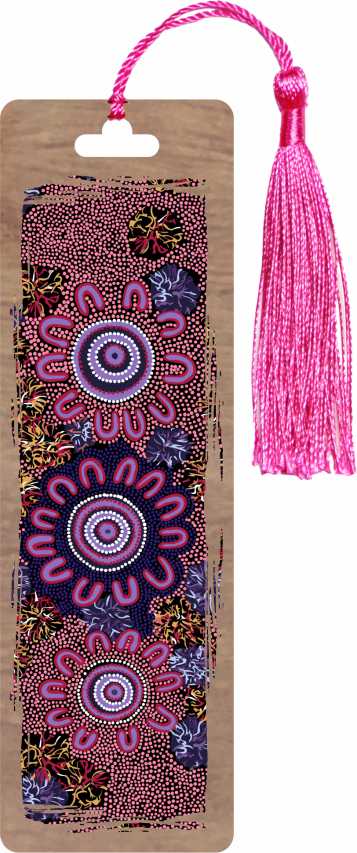 NEW - Aboriginal Design Bookmarks With Tassel — Bulurru Shop